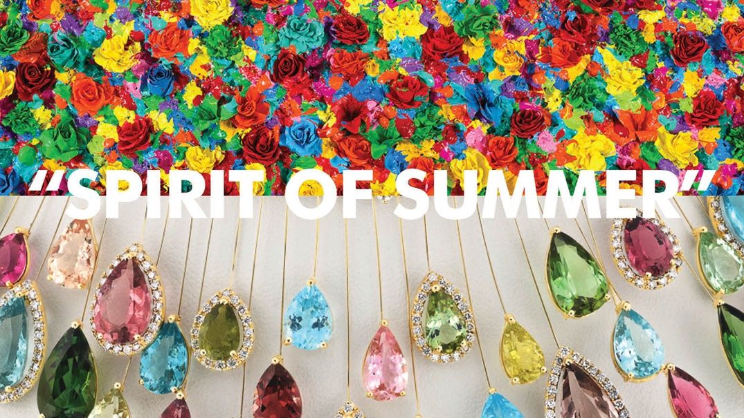 "Spirit of Summer" art exhibition by Sam Halaby at YVEL Design Center ...